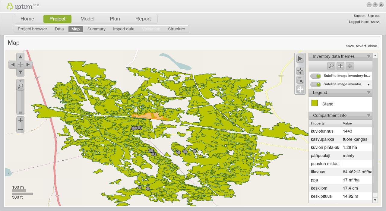 Mapas – Central de suporte